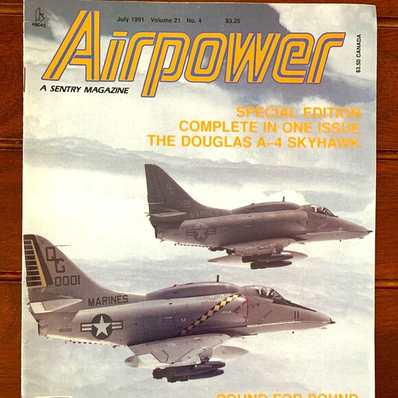 Airpower Magazine | Other | Vintage Airpower Magazine Back Issue July ...